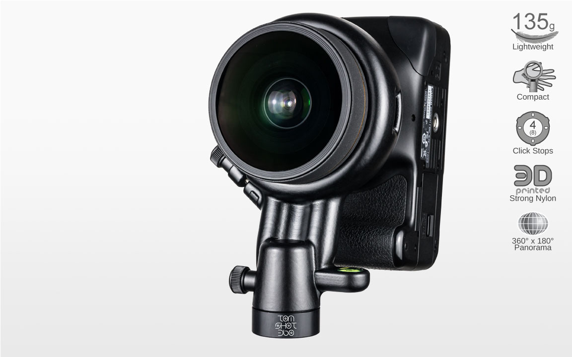 Ultralight Panohead for Sigma 8mm f3.5 (+7.5°) for Google Trusted ...